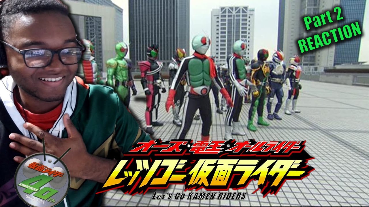 Kamen Rider OOO, Den-O, All Riders: Let's Go Kamen Rider | 40th Special ...