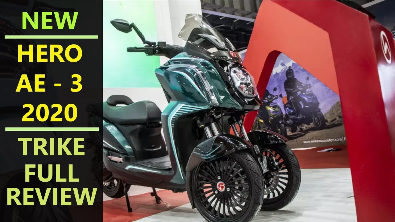 HERO ELECTRIC TRIKE AE 3 | Hero electric trike launch date ...