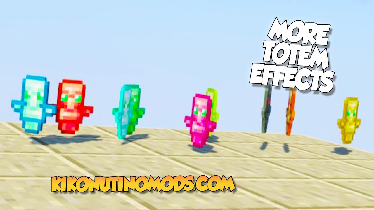 More Totem Effects Mod Review *1.16.5* | Minecraft - YouTube