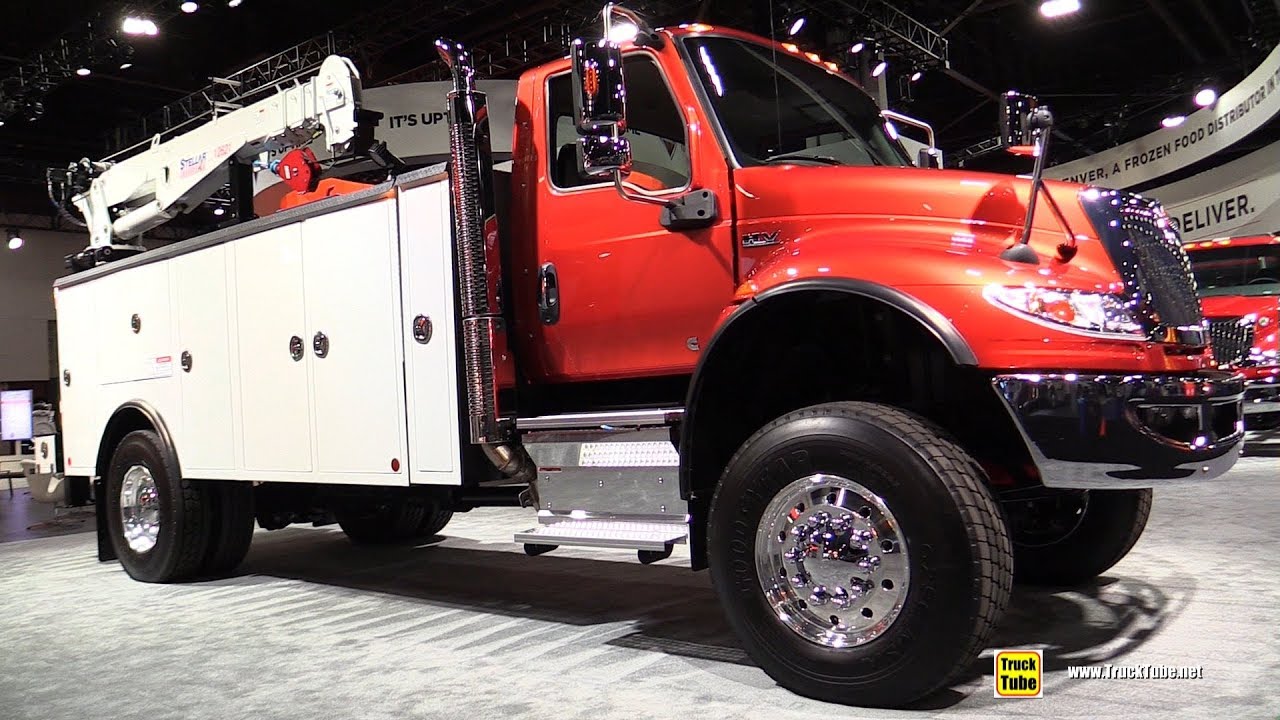2020 International HV607 Service Truck - Exterior Interior Walkaround ...
