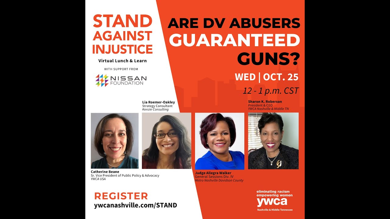 Stand Against Injustice Webinar - Are DV Abusers Guaranteed Guns? - YouTube