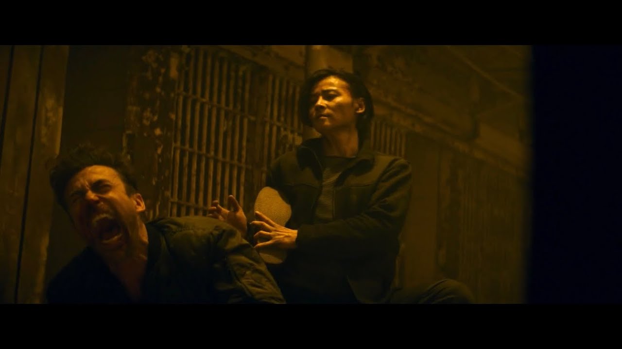 Escape Plan 3 (2019) - Max Zhang vs. Daniel Bernhardt fight scene ...