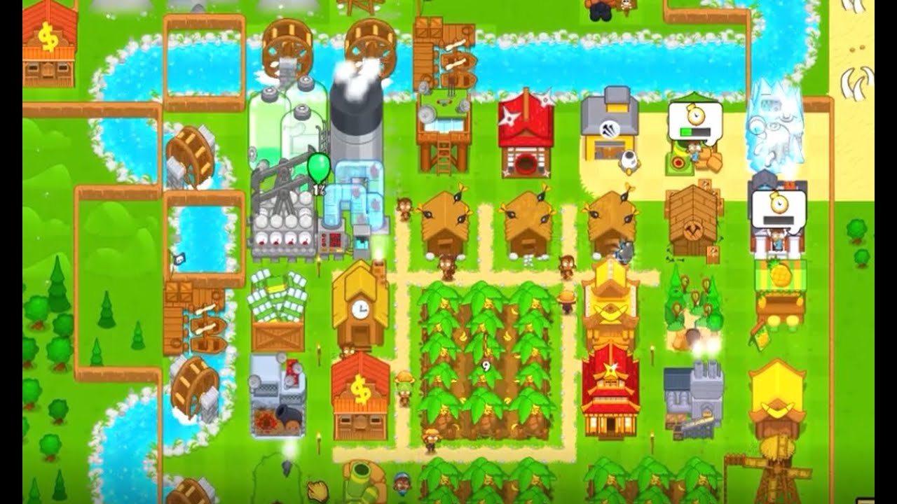 [Old] Bloons Monkey City - Ep.6 - Expanding City Walls. - YouTube