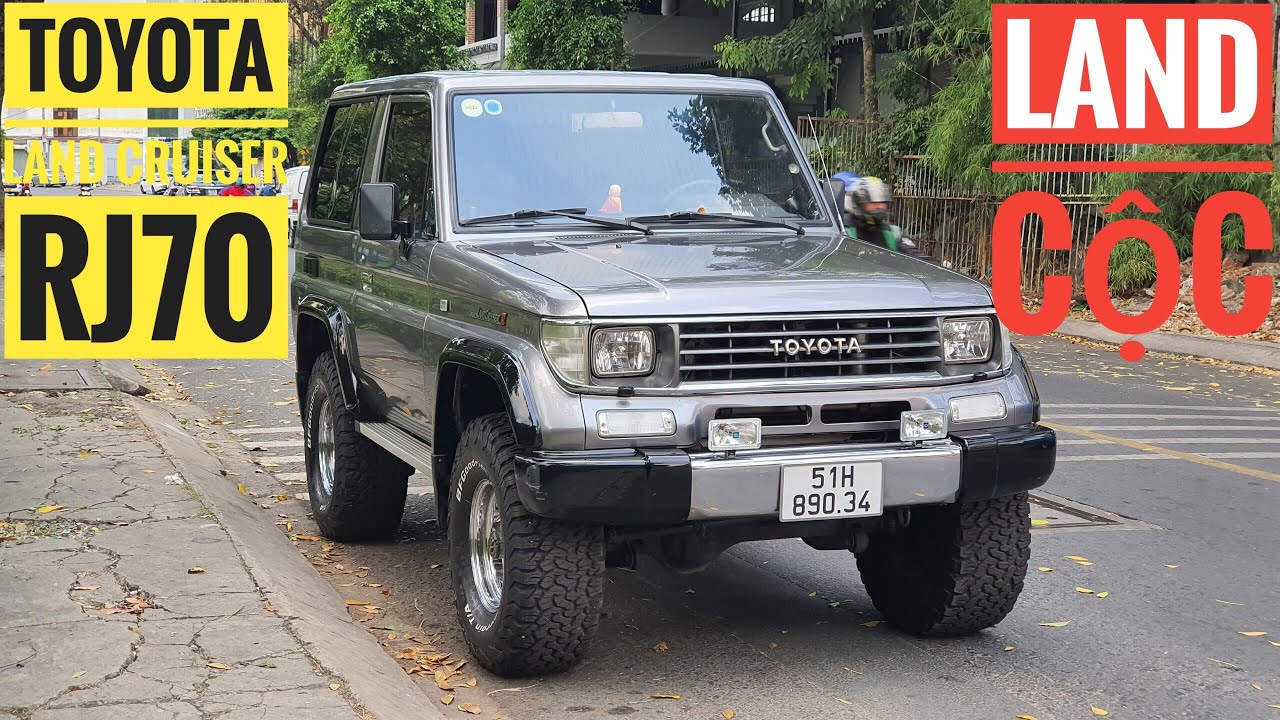 [Land Cộc] Toyota Land Cruiser RJ70 22R Engine - 5 Speed Manual - Đẹp ...