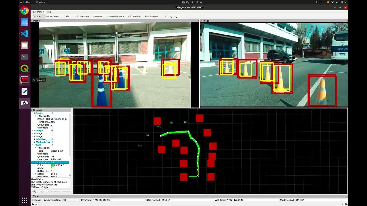 RRT* algorithm path planning - YouTube