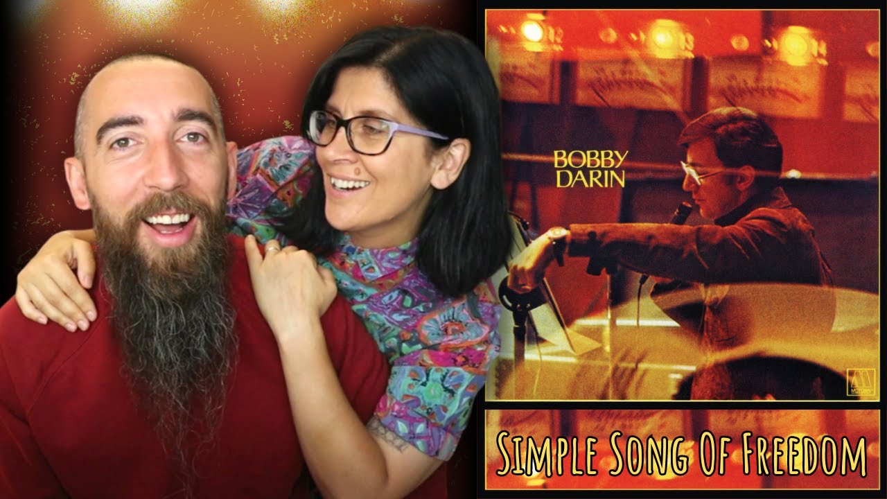 Bobby Darin - Simple Song Of Freedom (REACTION) with my wife - YouTube