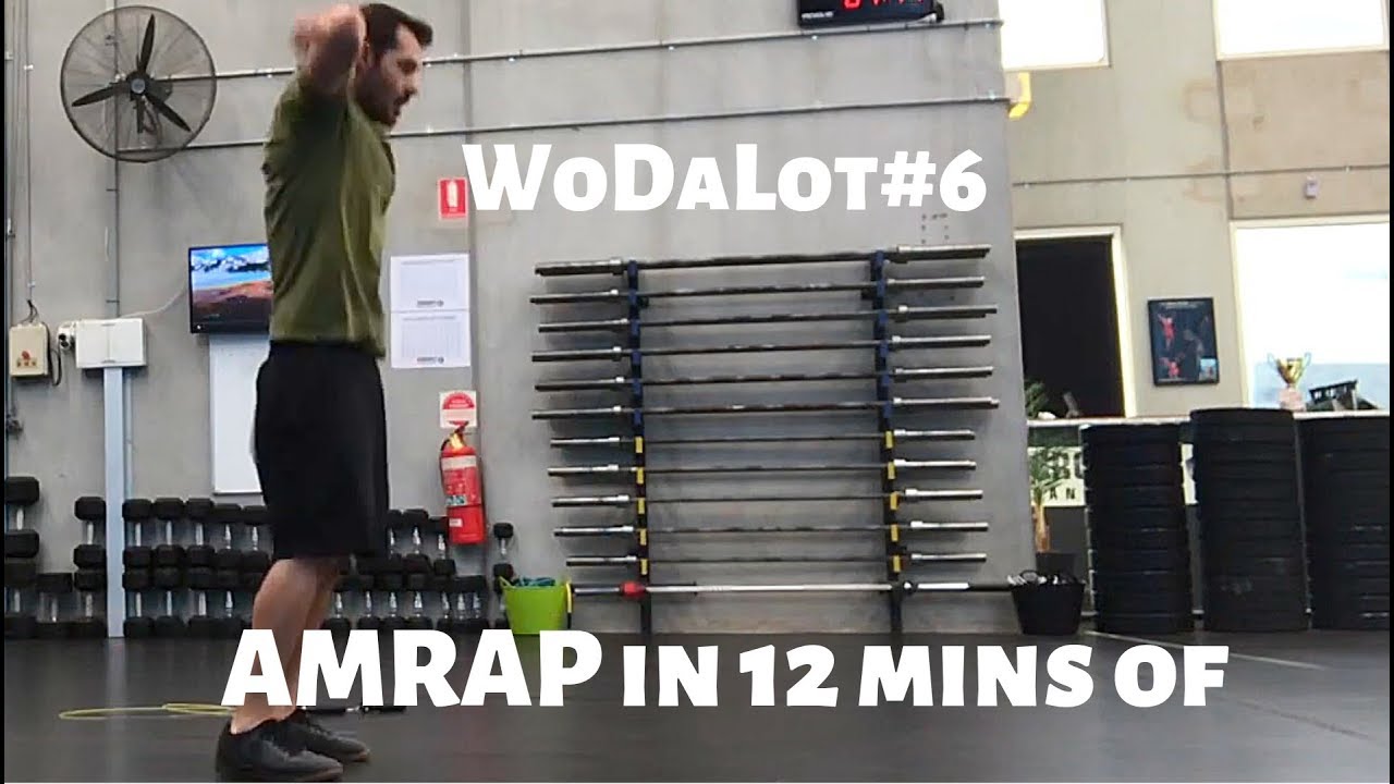12 minute AMRAP | CrossFit Workout // WoDaLoT#6 - YouTube