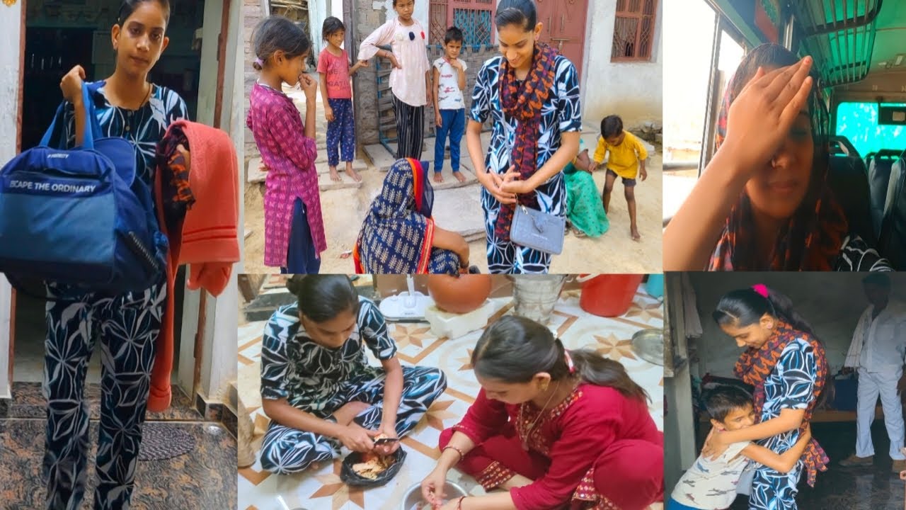 🤷Achanak rote hue or sabako rulate 😢hue chhodkar gaon kyon 😭Jana pada ...