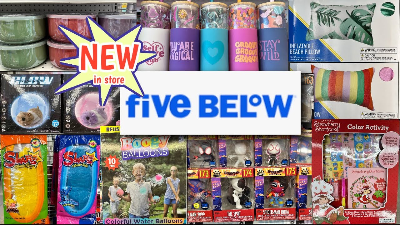 FiVe BELoW🚨☀️CHECK OUT THE NEWEST SUMMER ARRIVALS #shopping #fivebelow ...