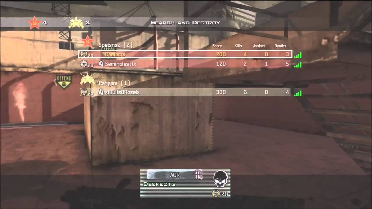 Mw2 Dispute Vs Sex Kings Map 2 Youtube