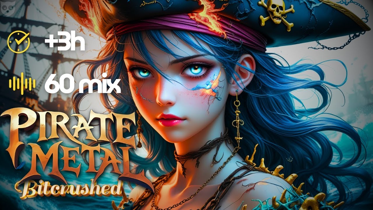 PIRATE METAL SHANTY ⚔️🌊 | +3 hours & 60 Epic Buccaneer Bitcrush Rock ...