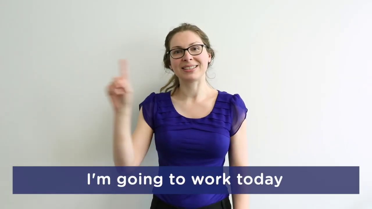 Key word Sign of the Week - "Work" - YouTube