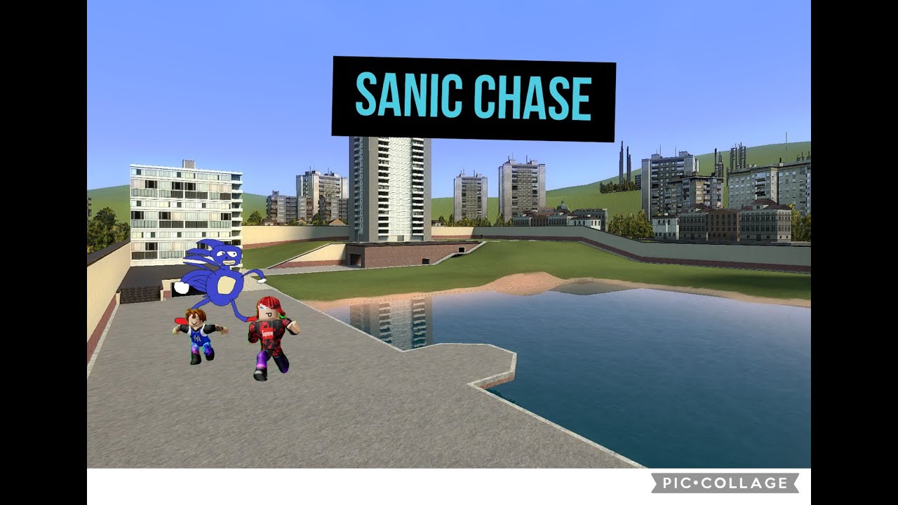 Playing Sanic Chase In Roblox (Sanic Chase - YouTube