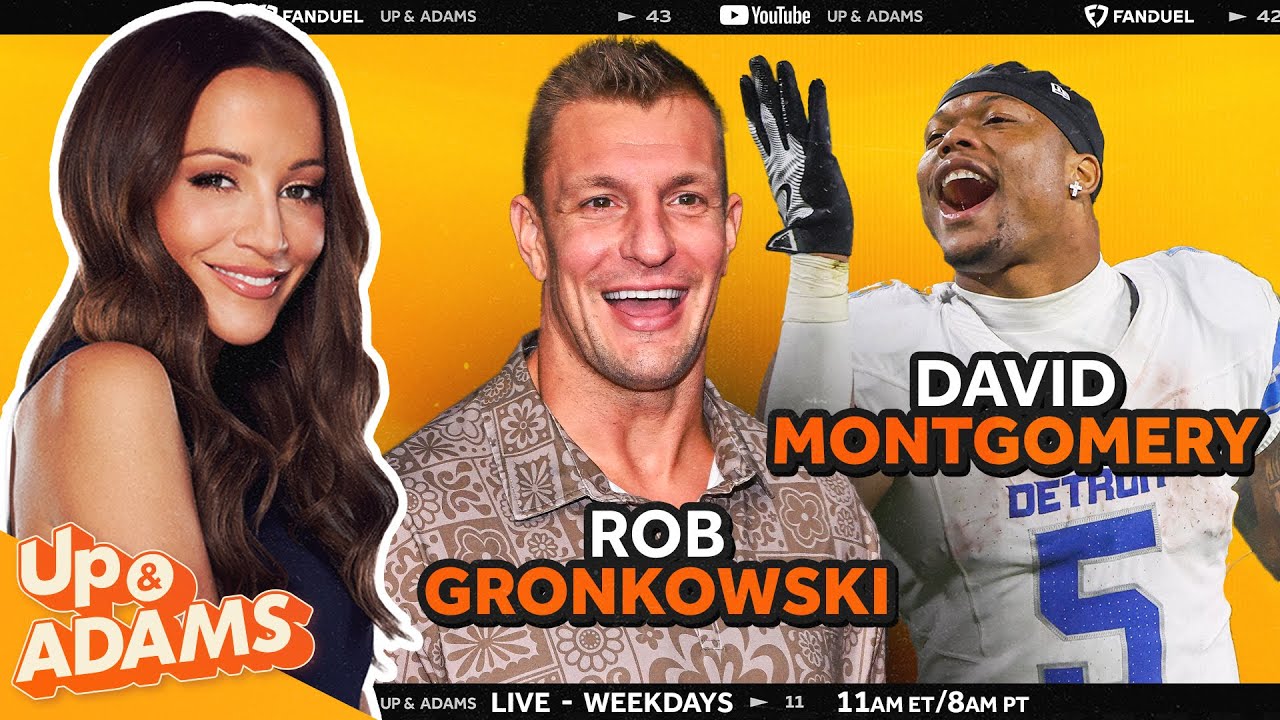 Lions RB David Montgomery & Rob Gronkowski PREVIEW NFL Week 5! - YouTube
