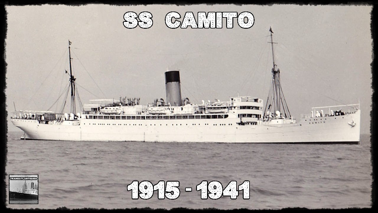 SS CAMITO - CONSTRUÇÃO AO NAUFRÁGIO - YouTube