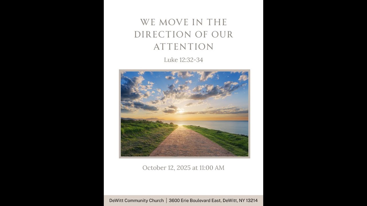 We Move In The Direction Of Our Attention - YouTube