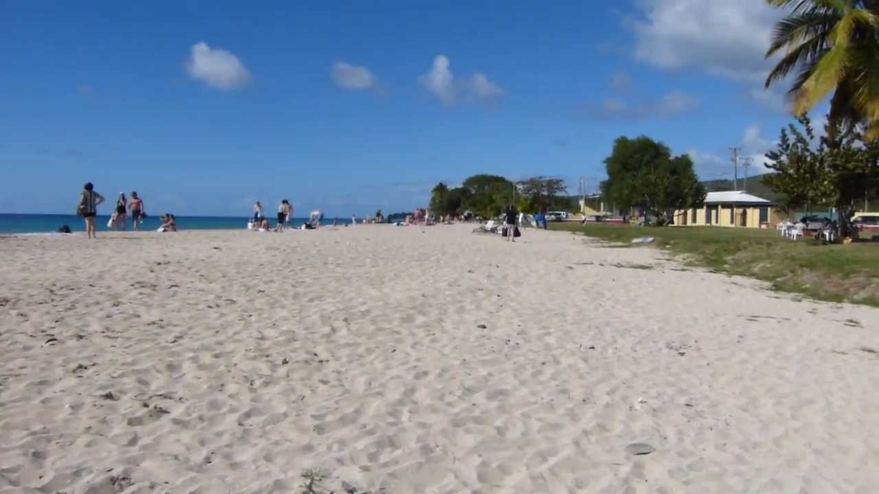 Cruise Port Beach St Croix USVI - YouTube
