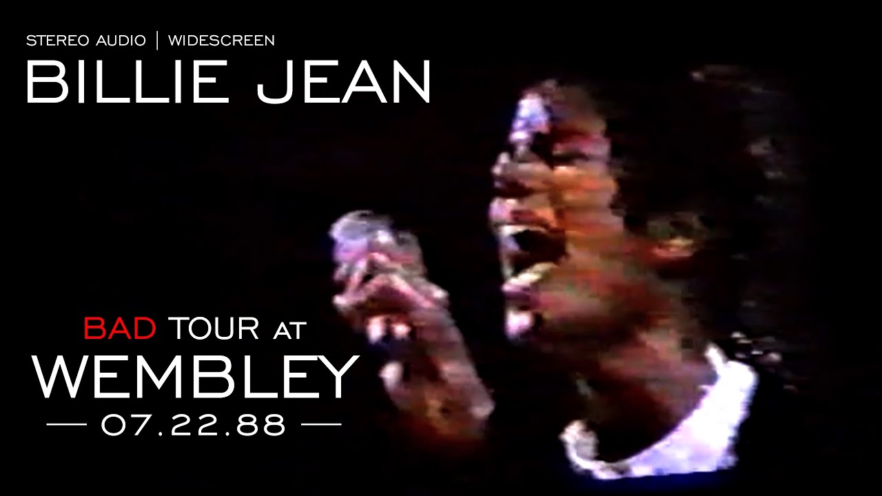 Michael Jackson - Billie Jean | Live at Wembley (Bad Tour) 07.22.88 ...