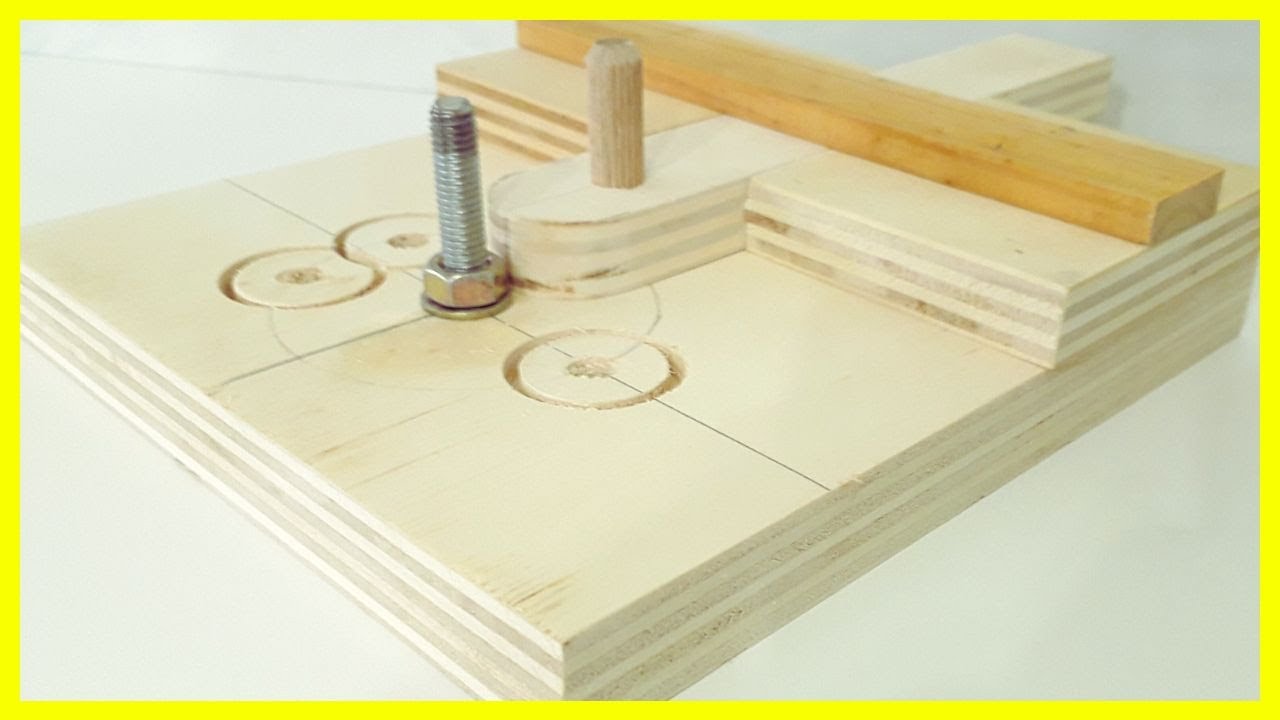 4 Cool Homemade Woodworking Tools you really need !!! - YouTube