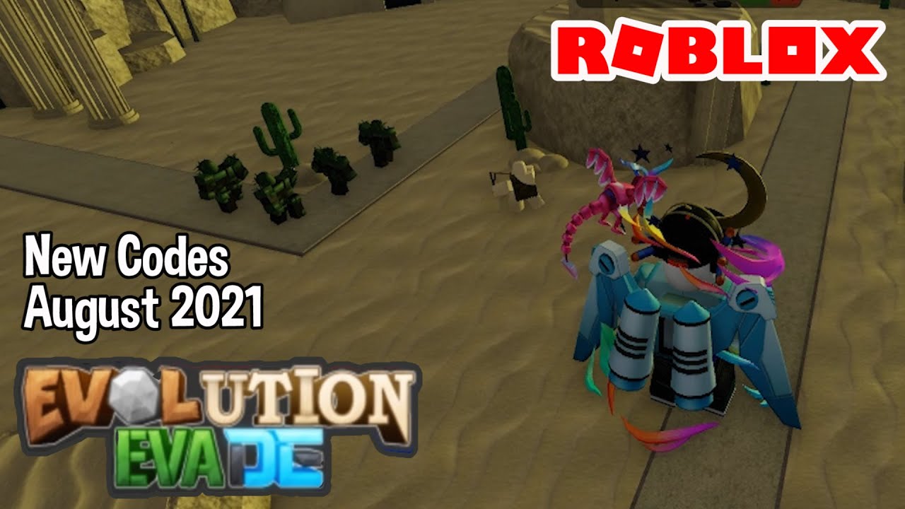 Roblox Evolution Evade Tower Defense New Codes August 2021 - YouTube