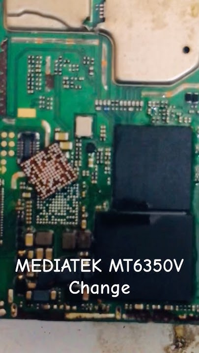 MEDIATEK MT6350V Ic chnagec #mobilerepair #repair #icreballing #icchange Shakeel Mobile ...