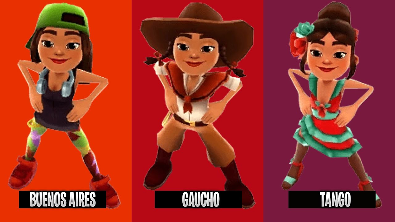 Subway Surfers Sofia Buenos Aires vs Sofia Gaucho vs Sofia Tango / Subway Surfers Barcelona 2023 ...