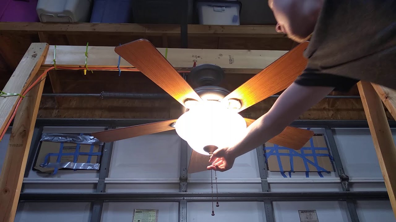 Hunter Eclipse Ceiling Fan (1 of 2) | 2020 Remake - YouTube