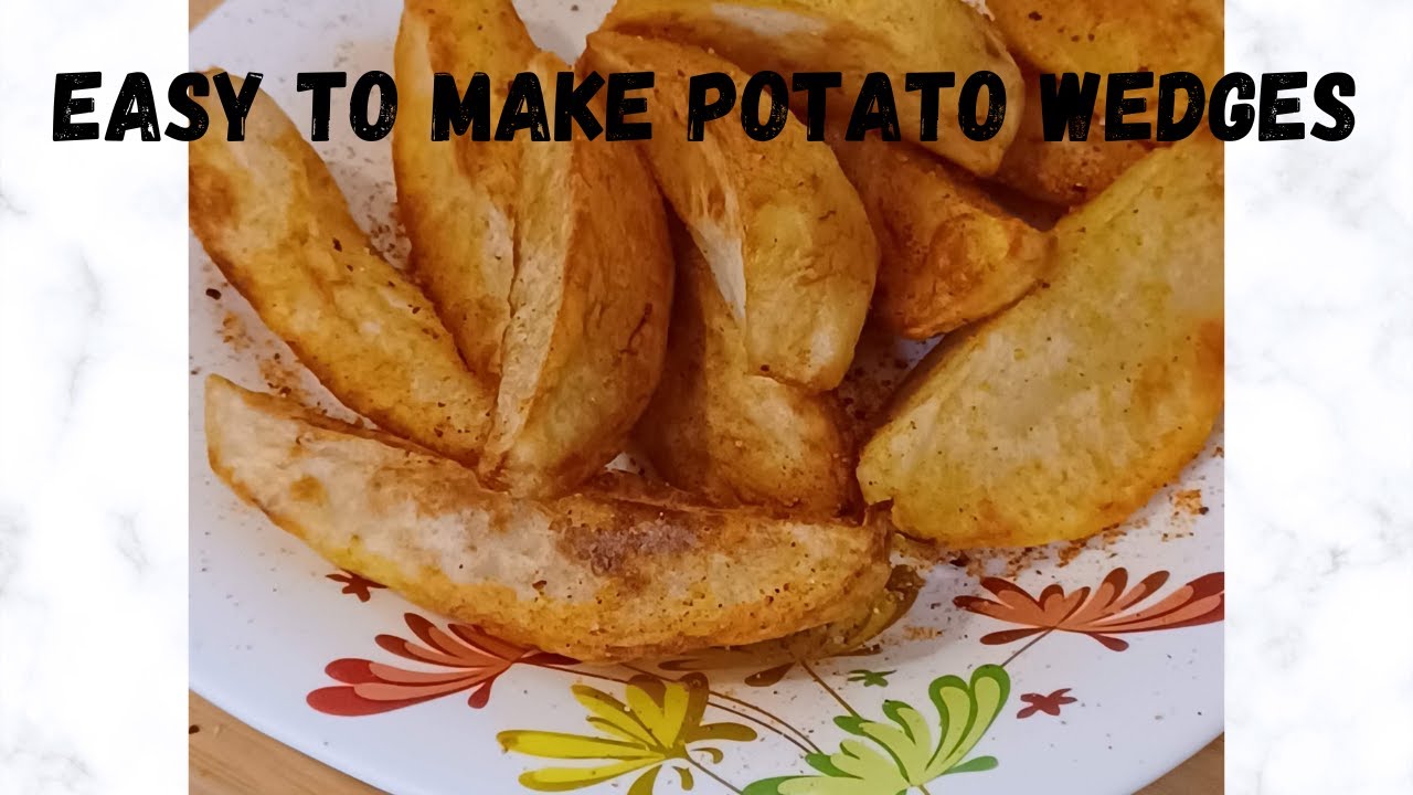 How to Make Potato Wedges, Fried Potato Wedges, seasoned potato wedges ...