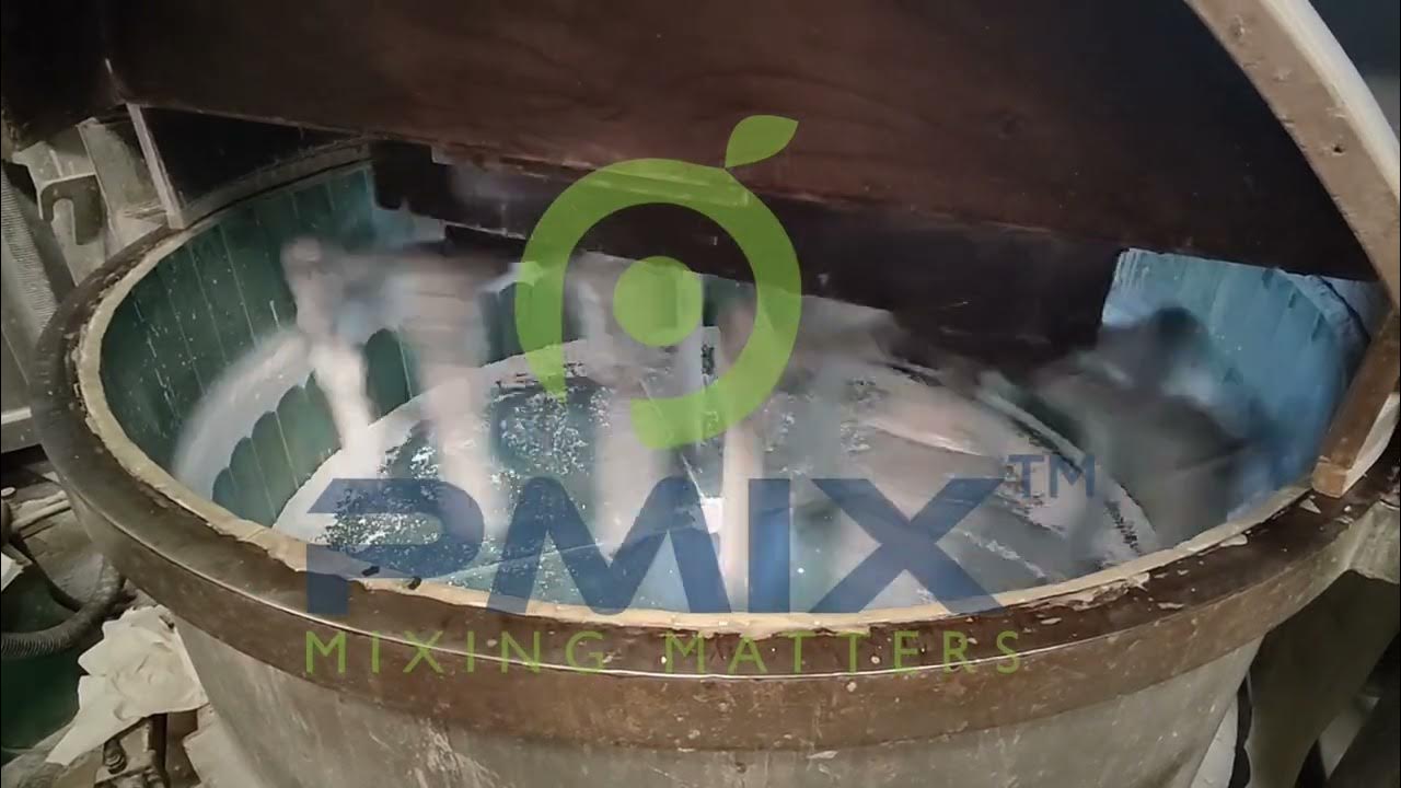 'PMIX' Artificial Stone Mixer - YouTube