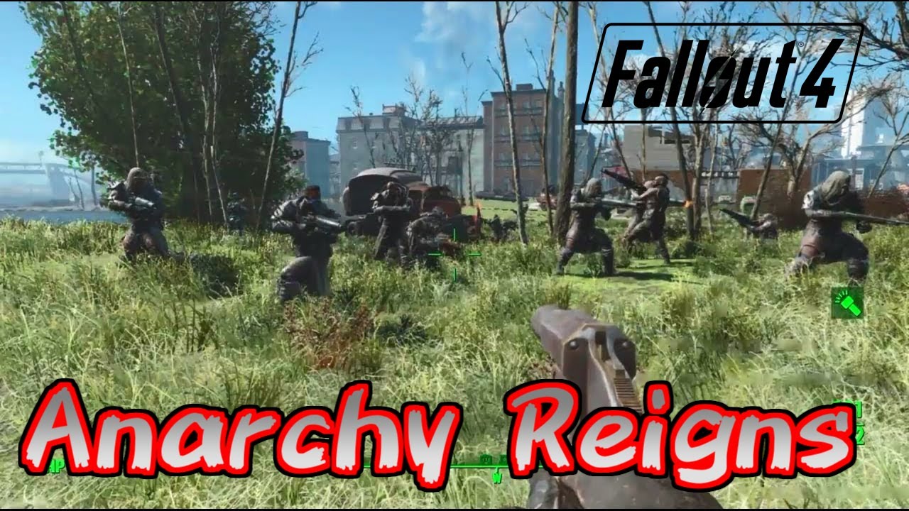 [PS4版fallout4]フォールアウト4 Mod Anarchy Reigns - YouTube