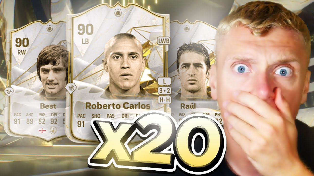 I OPENED 20x BASE ICON PACKS 🤩 FC24 ULTIMATE TEAM 🔥 - YouTube