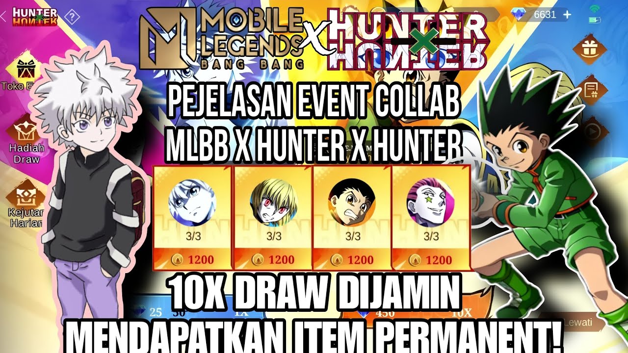 Penjelasan Lengkap Event Kolaborasi MLBB x Hunter x Hunter: Simulasi ...