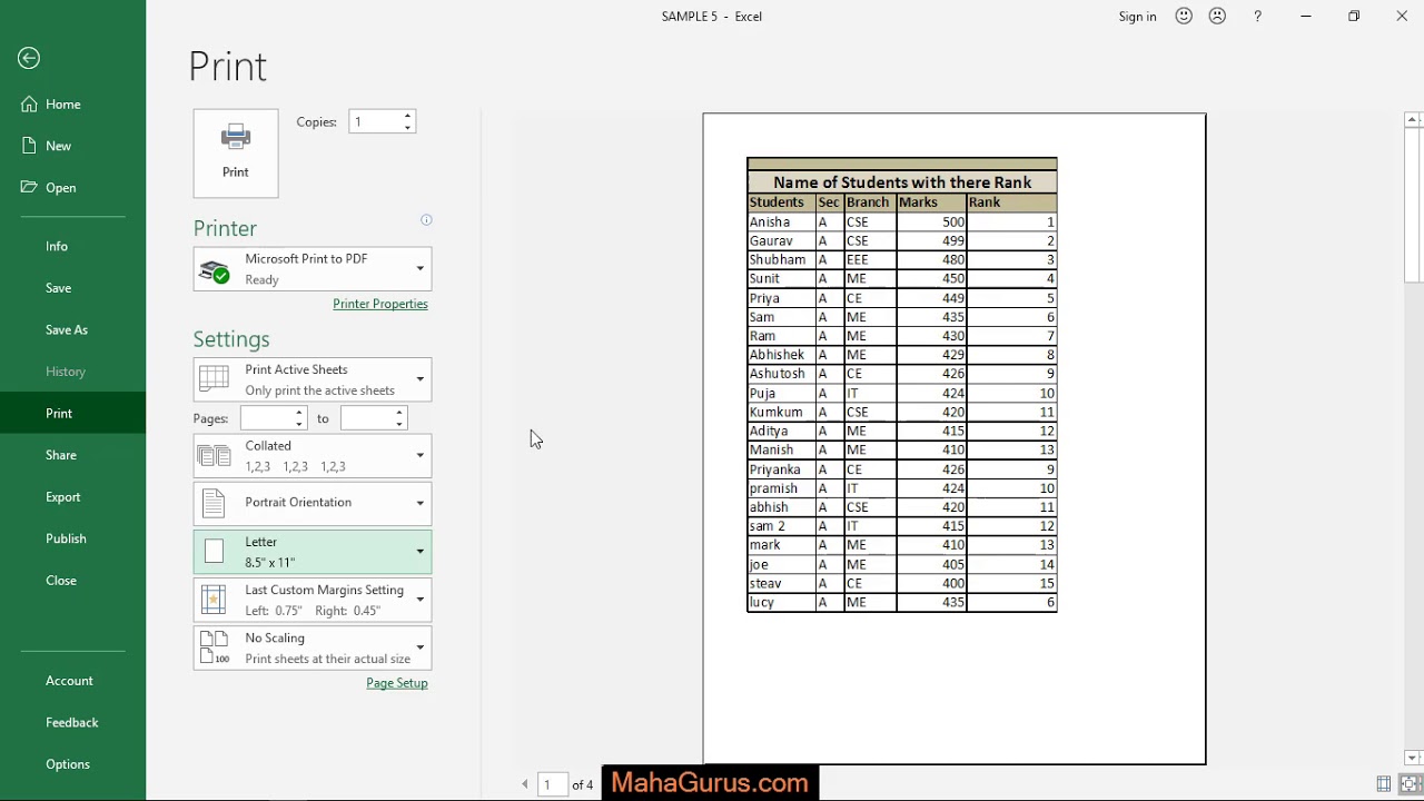 Page Size Print Setting In Excel Page Print Setting In Excel Tutorial YouTube Page Size Print Setting In Excel Page Print Setting In Excel Tutorial YouTube
