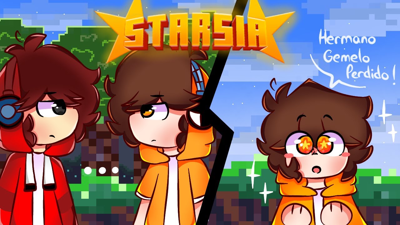 🔴¡TENGO HERMANO GEMELO #STARSIA! 😱 NUEVA SERIE CON STREAMERS, YOUTUBERS ...
