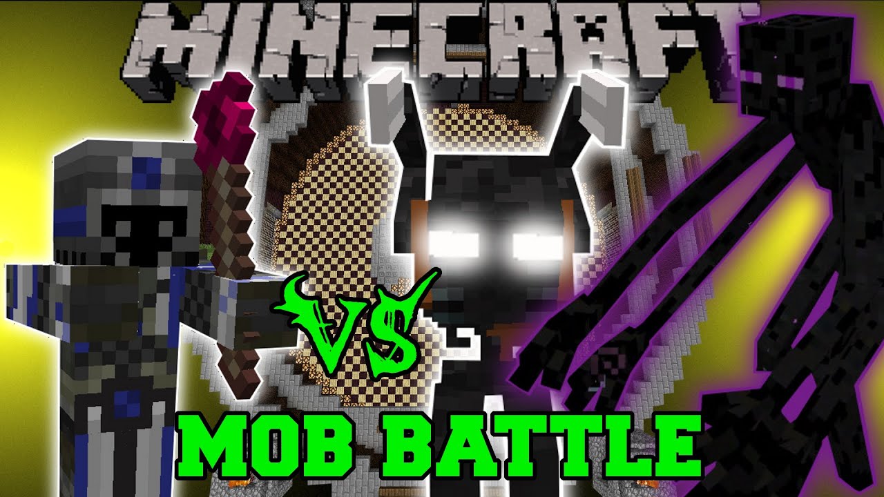 DARK MAGE VS MUTANT ENDERMAN & MORBID HARVESTER - Minecraft Mob Battles ...