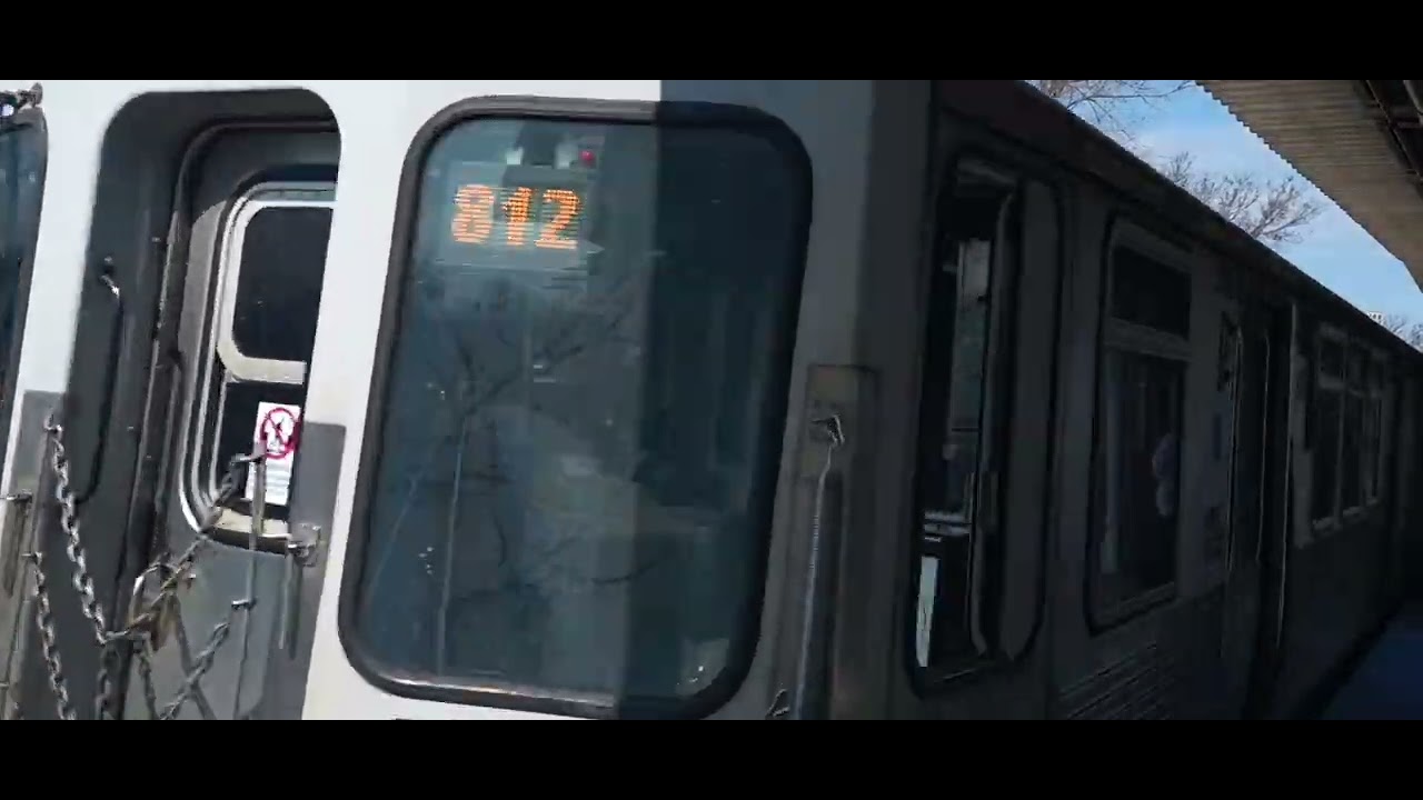 CTA Red Line train at Jarvis Station 3/13/2024 - YouTube