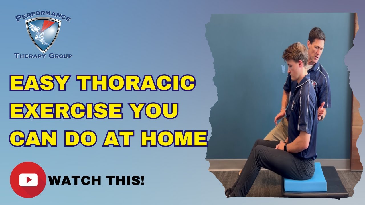 Check Out This Simple Thoracic Exercise For Your Spinal Stability and ...