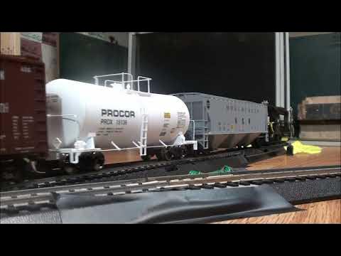 NS GP50 High Hood Pulling the New Rolling Stocks - YouTube
