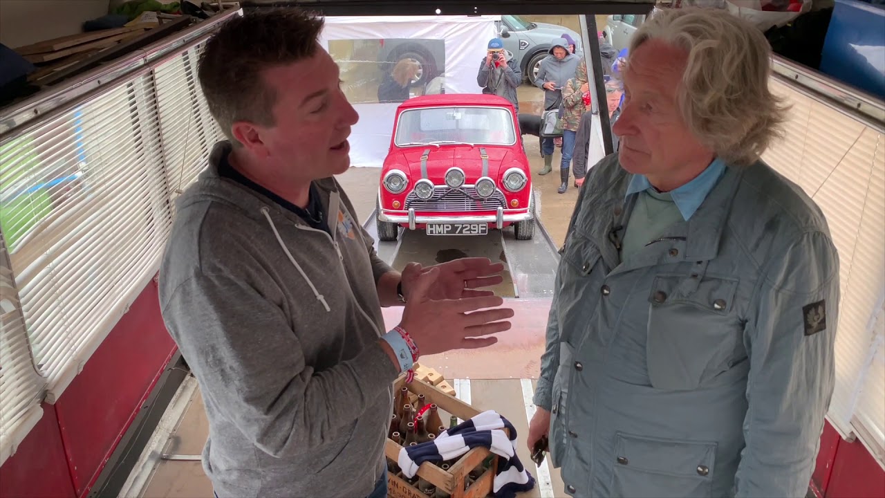 The Italian Job Stunt Driver David Salamone at International Mini ...
