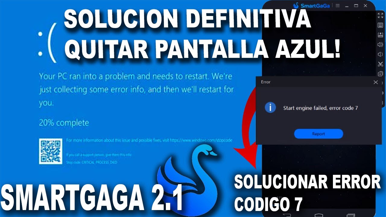 DESCARGAR SMARTGAGA 3.5 SOLUCIÓN PANTALLA AZUL Y ERROR ARRANQUE DE ...