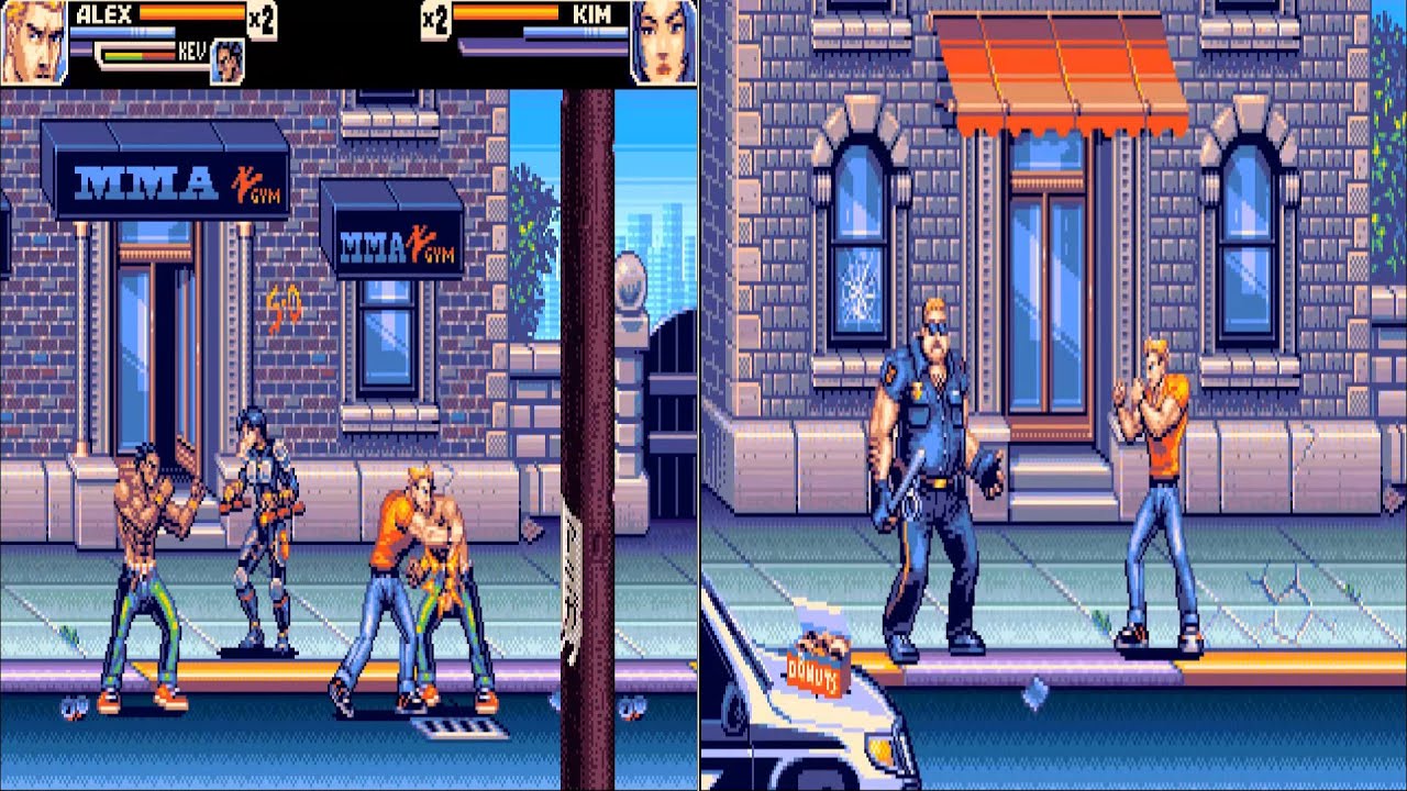 FULLSCREEN ALEX IN METRO SIEGE METROSIEGE AMIGA OCS 1MB ENABLE SOFTWARE ...