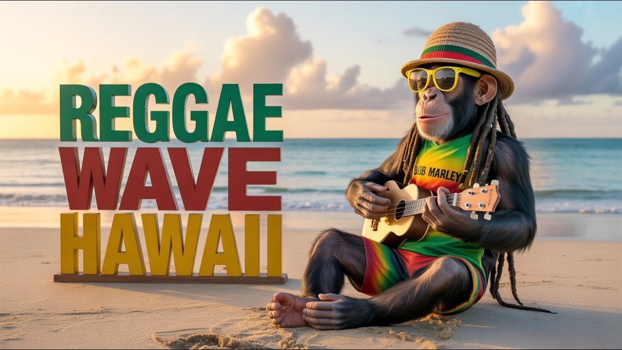 🎧 New Reggae Wave Hawaii – Sunset Chill & Jungle Monkey Grooves 🌞🌴 ...