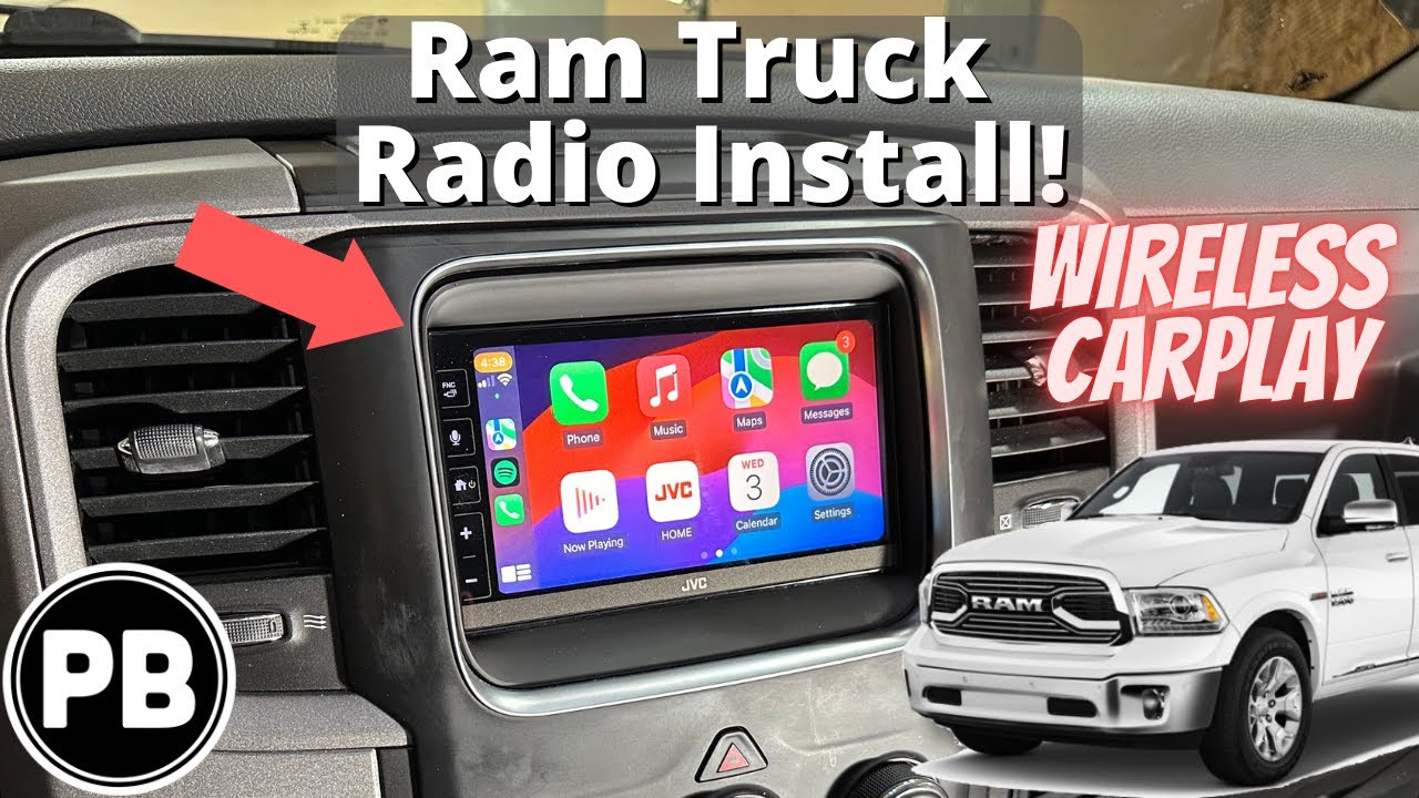 2013 - 2018 Ram Truck Radio Install - YouTube