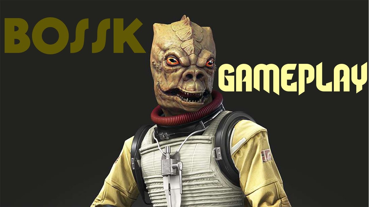 Star Wars Battlefront Bossk Gameplay (No Commentary) - YouTube
