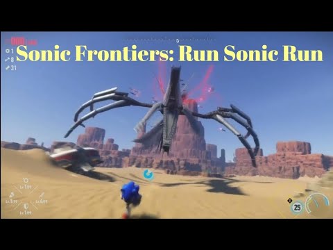 Sonic Frontiers Run Sonic Run! - YouTube