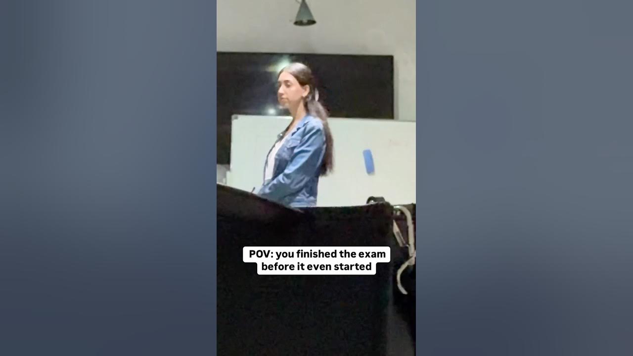 When Youre The First To Finish The Exam 🤭 Exam Finalexam Coder Programmer Ai Aitools Ai