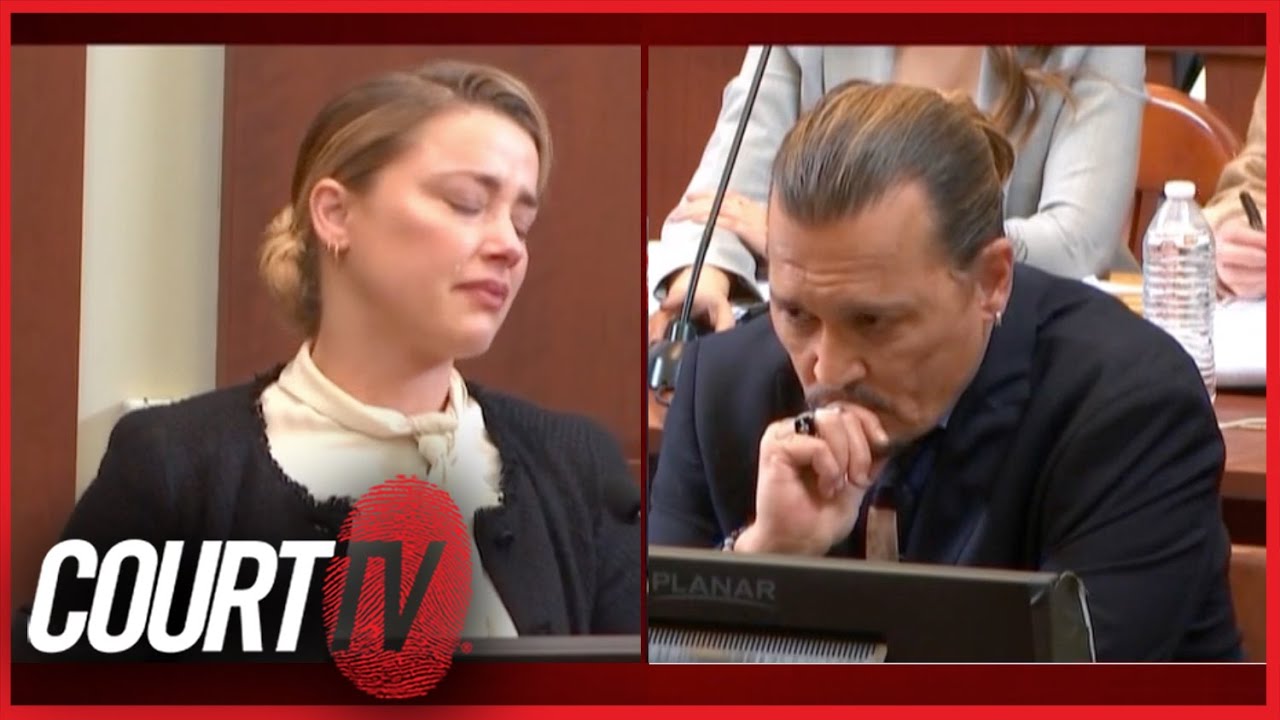 Amber Heard Breaks Down On The Stand In Johnny Depp Defamation Trial
