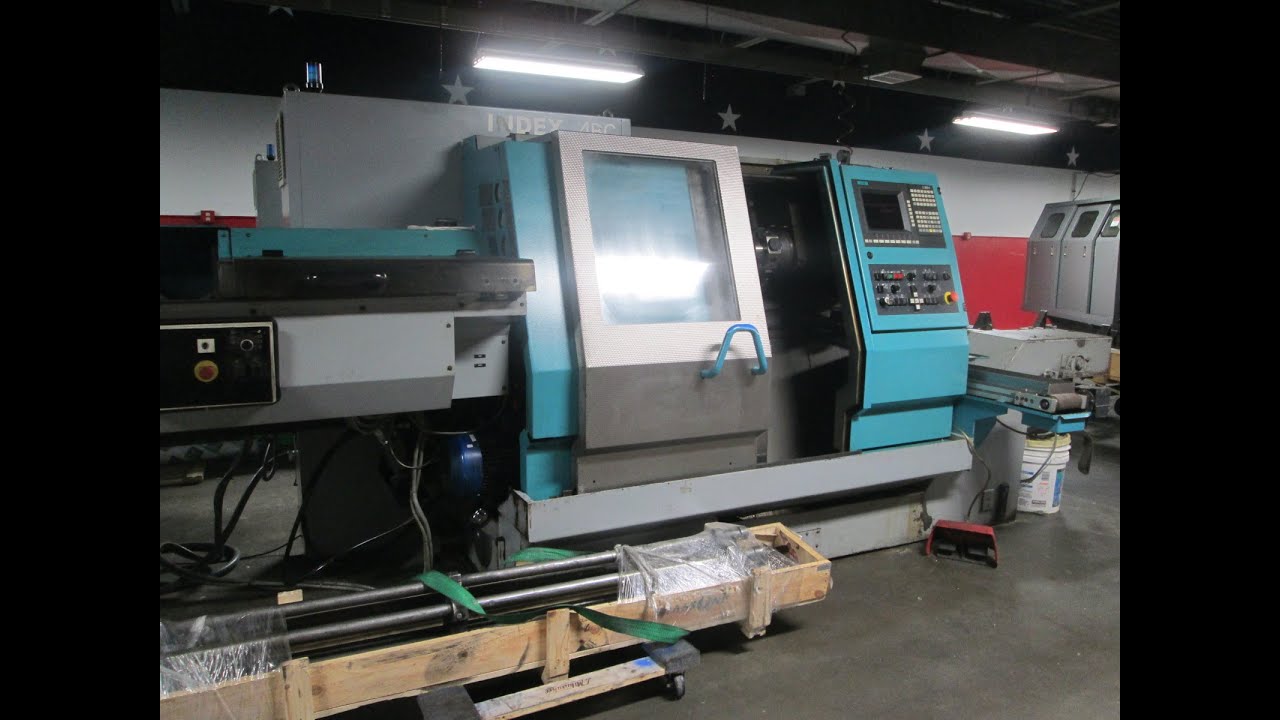 Index ABC 65 MM Bar Capacity 400V 3Ph CNC Turning Center New 97 W/Index ...