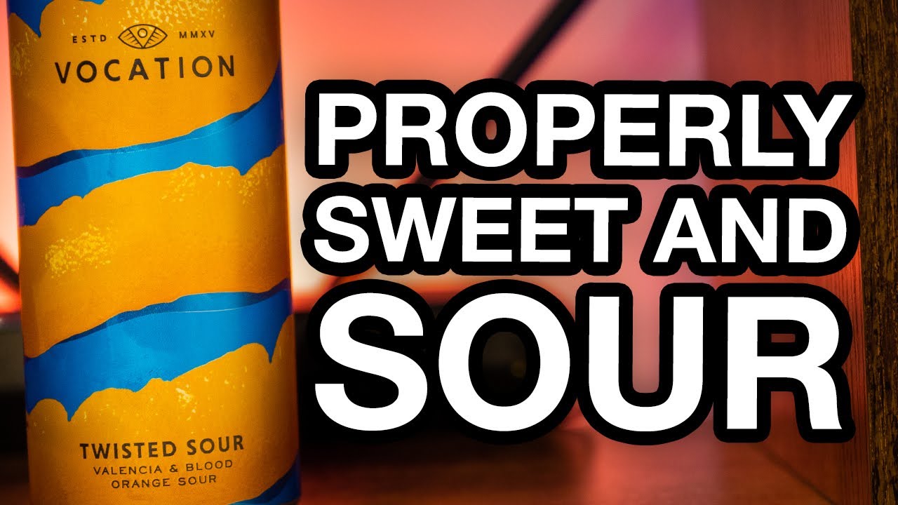 Vocation Twisted Sour - Valencia & Blood Orange Sour Beer - YouTube