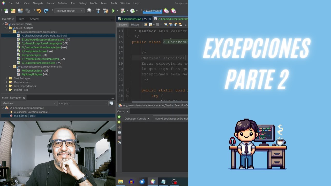 #JavaCodeSessions 8 (Parte 2): Manejo de Excepciones en Java con ...